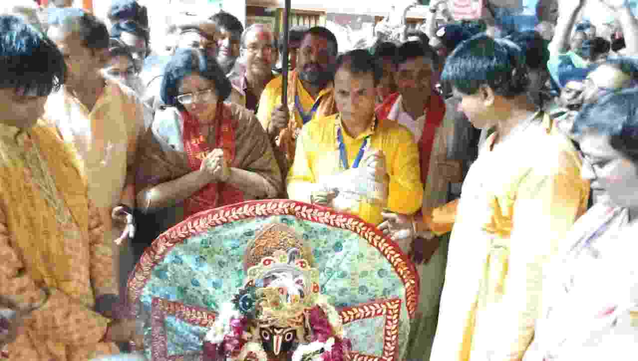 राजस्थान: भगवान जगन्नाथजी की निकाली रथ यात्रा, लोगों ने लगाए जयकारे